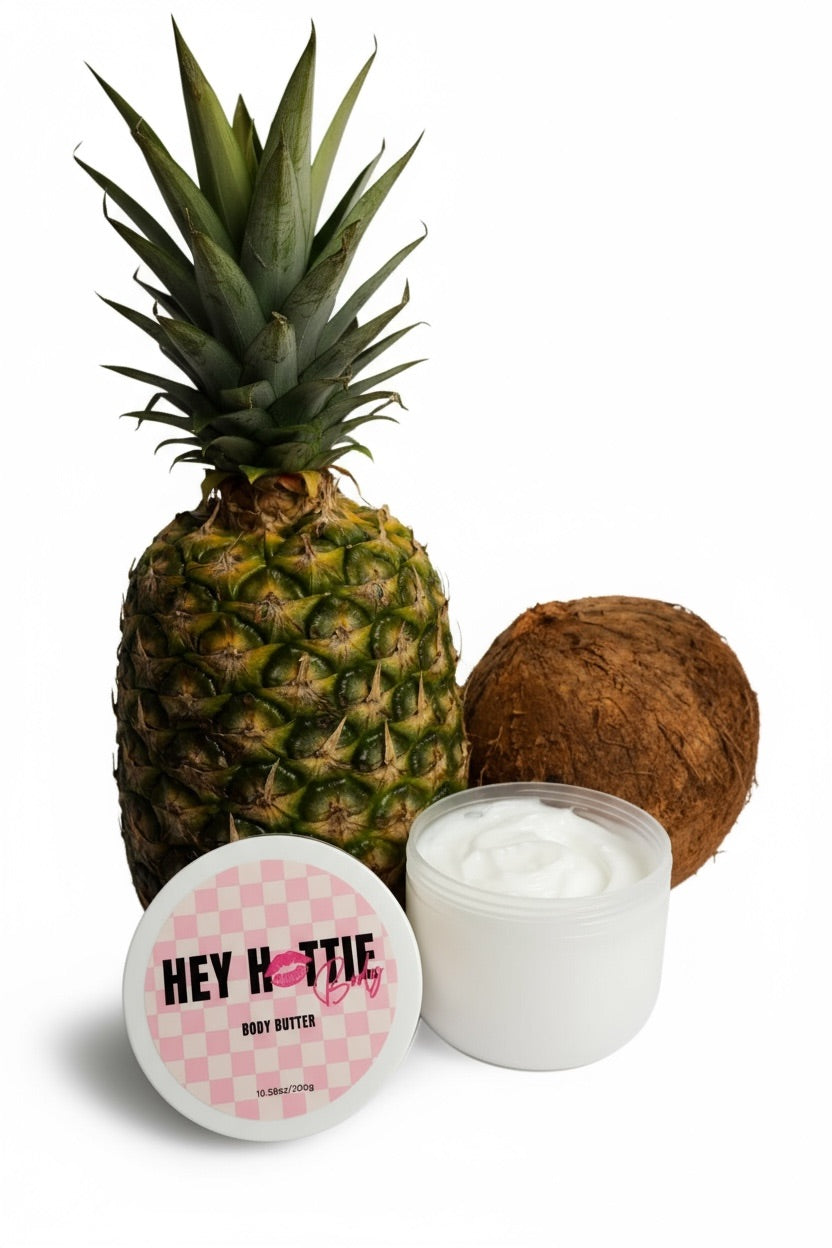 Hey Hottie Body Butter | Hydrating Coconut Glow Moisturizer